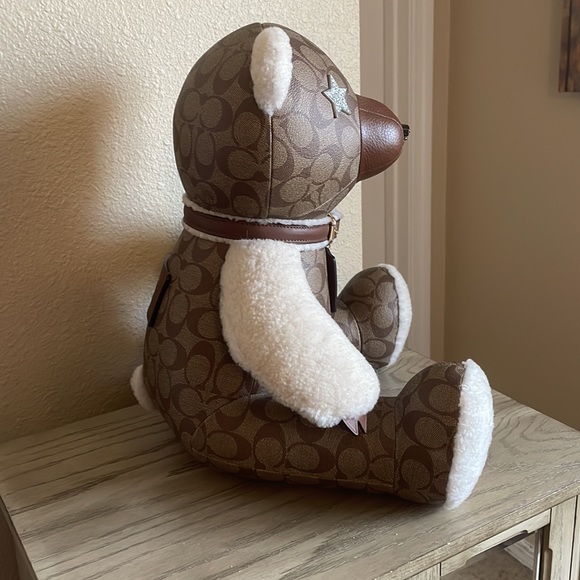 Coach | Other | Coach Bear In Signature Canvas | Poshmark